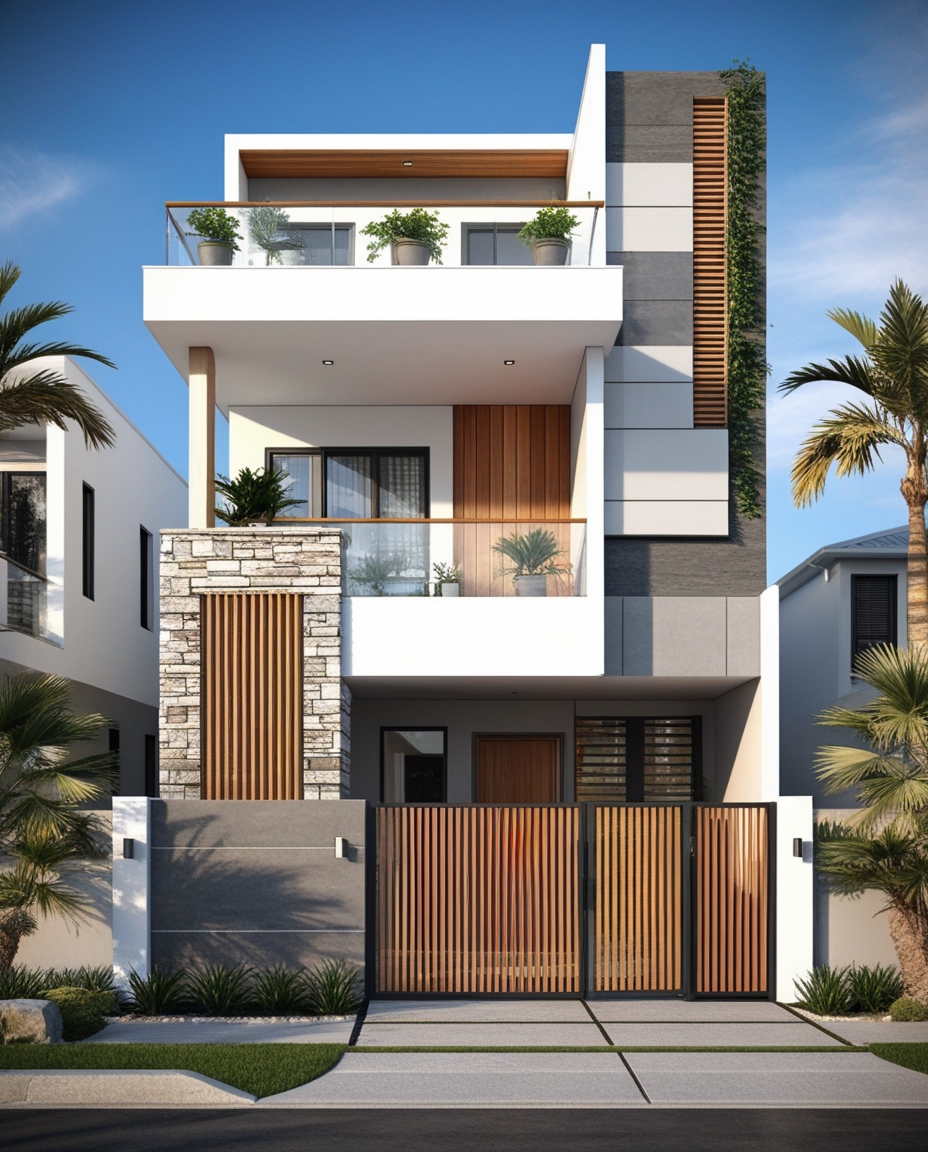 60+ Creative Elevation Design Ideas for Modern Homes in 2024 - Civilsmarts