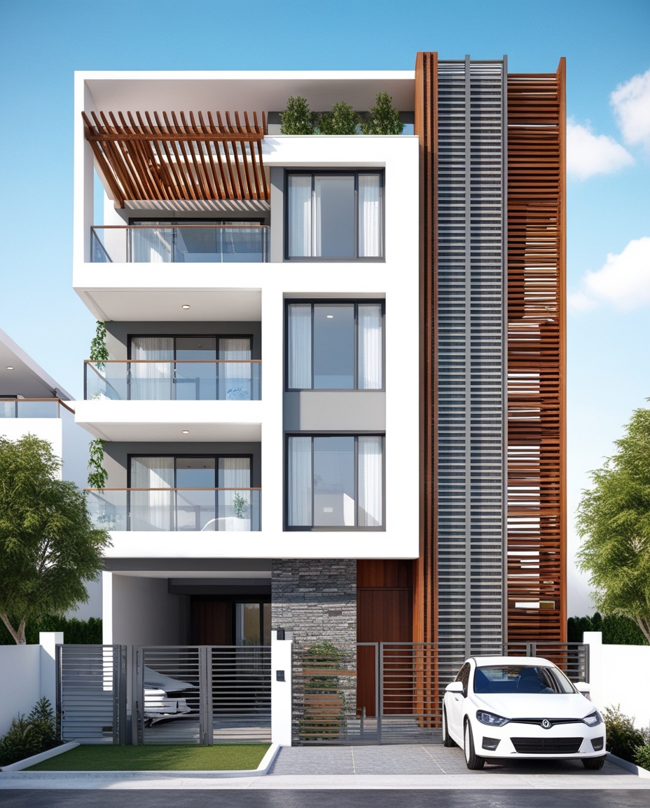 60+ Creative Elevation Design Ideas for Modern Homes in 2024 - Civilsmarts