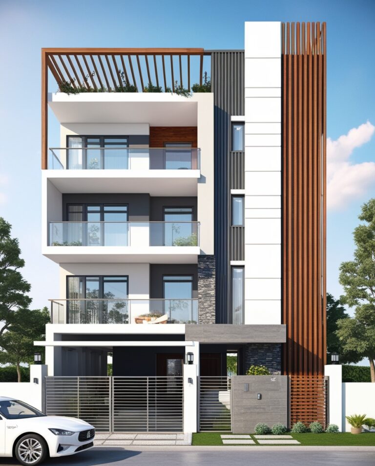 60+ Creative Elevation Design Ideas for Modern Homes in 2024 - Civilsmarts