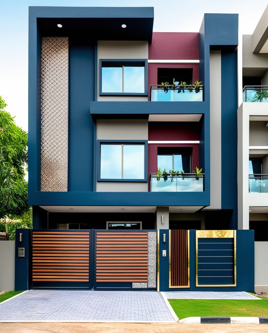 60+ Creative Elevation Design Ideas for Modern Homes in 2024 - Civilsmarts