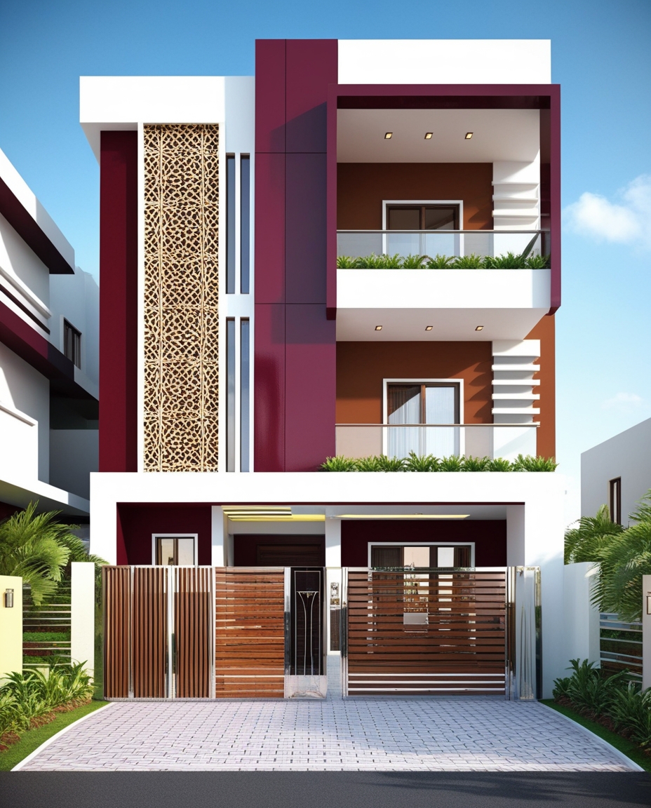 60+ Creative Elevation Design Ideas for Modern Homes in 2024 - Civilsmarts