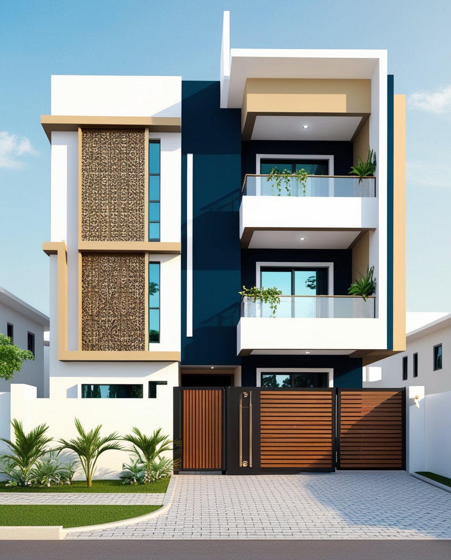 60+ Creative Elevation Design Ideas for Modern Homes in 2024 - Civilsmarts