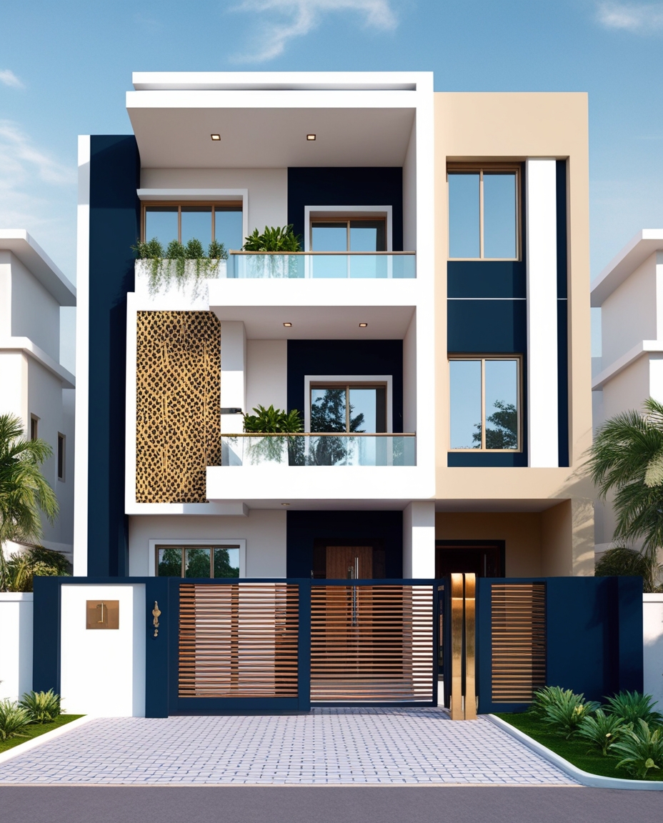 60+ Creative Elevation Design Ideas for Modern Homes in 2024 - Civilsmarts