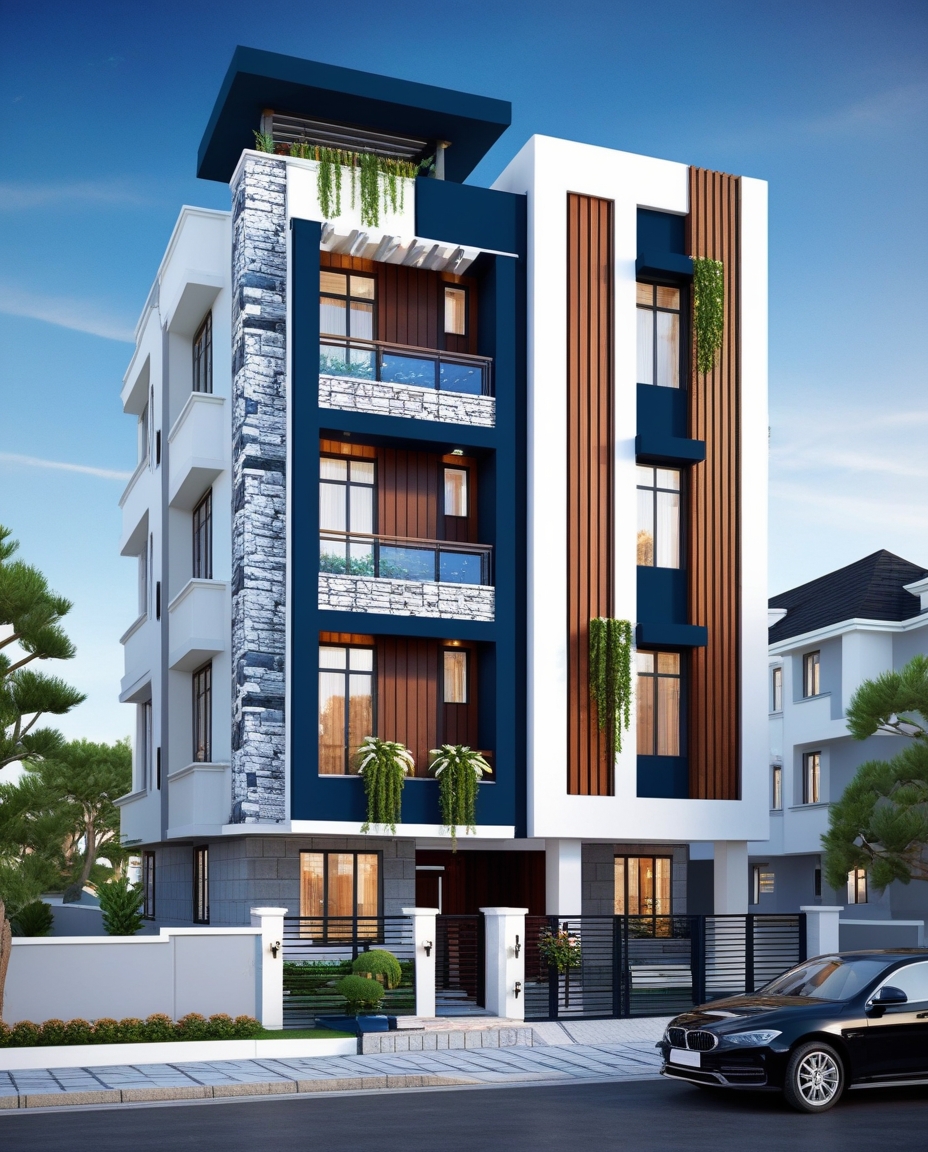 60+ Creative Elevation Design Ideas for Modern Homes in 2024 - Civilsmarts