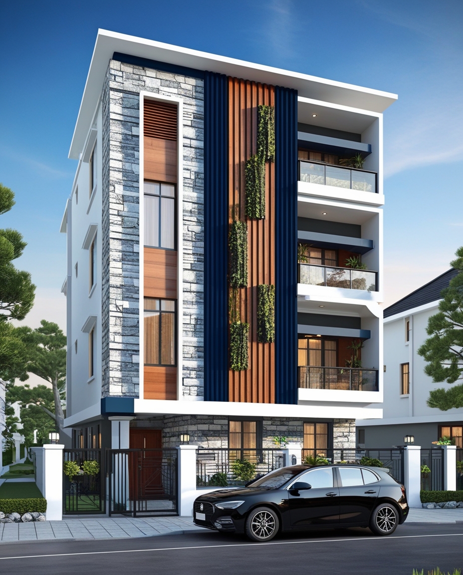 60+ Creative Elevation Design Ideas for Modern Homes in 2024 - Civilsmarts